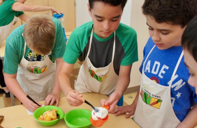 Kids Cooking Green - teaching kids about food in the greater Boston ...